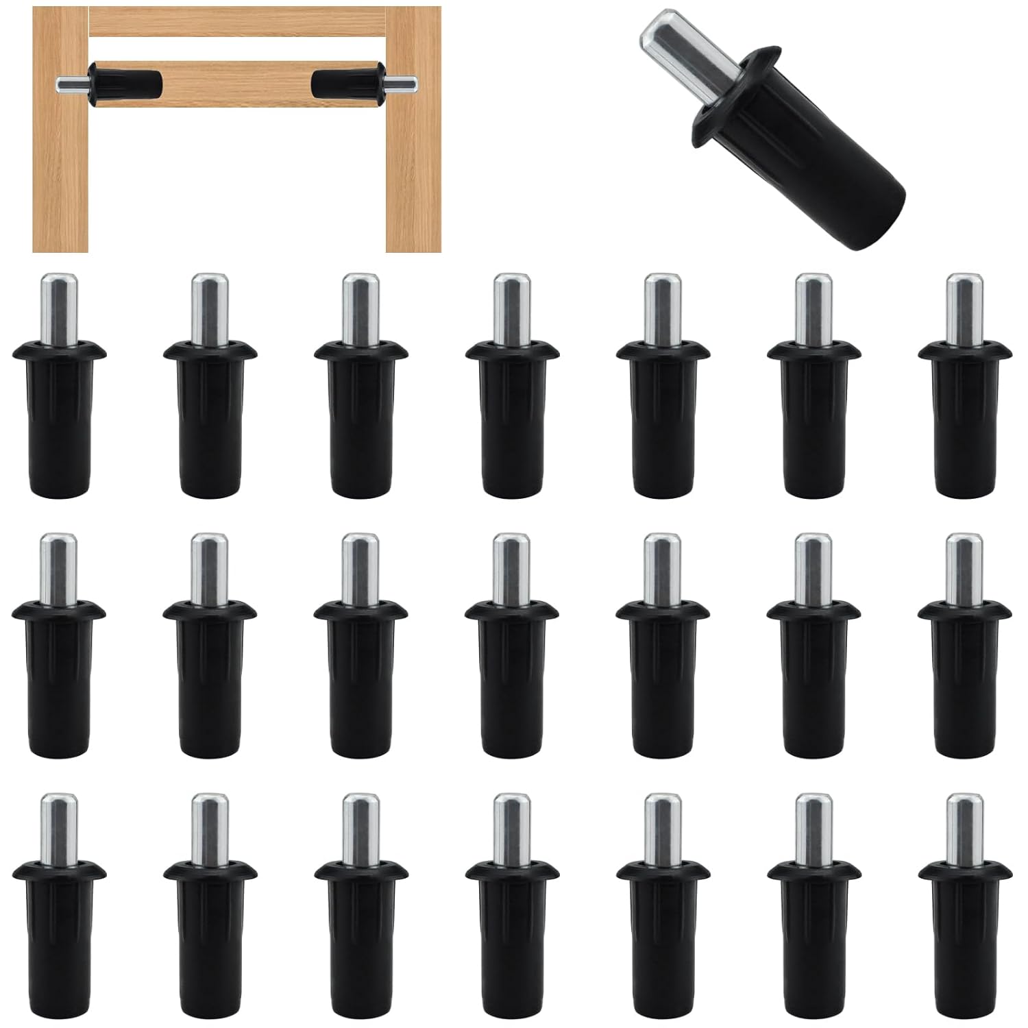 Amazon.com: SATUY 24Pcs Cabinet Door Repair Pins, Damper Replacement ...