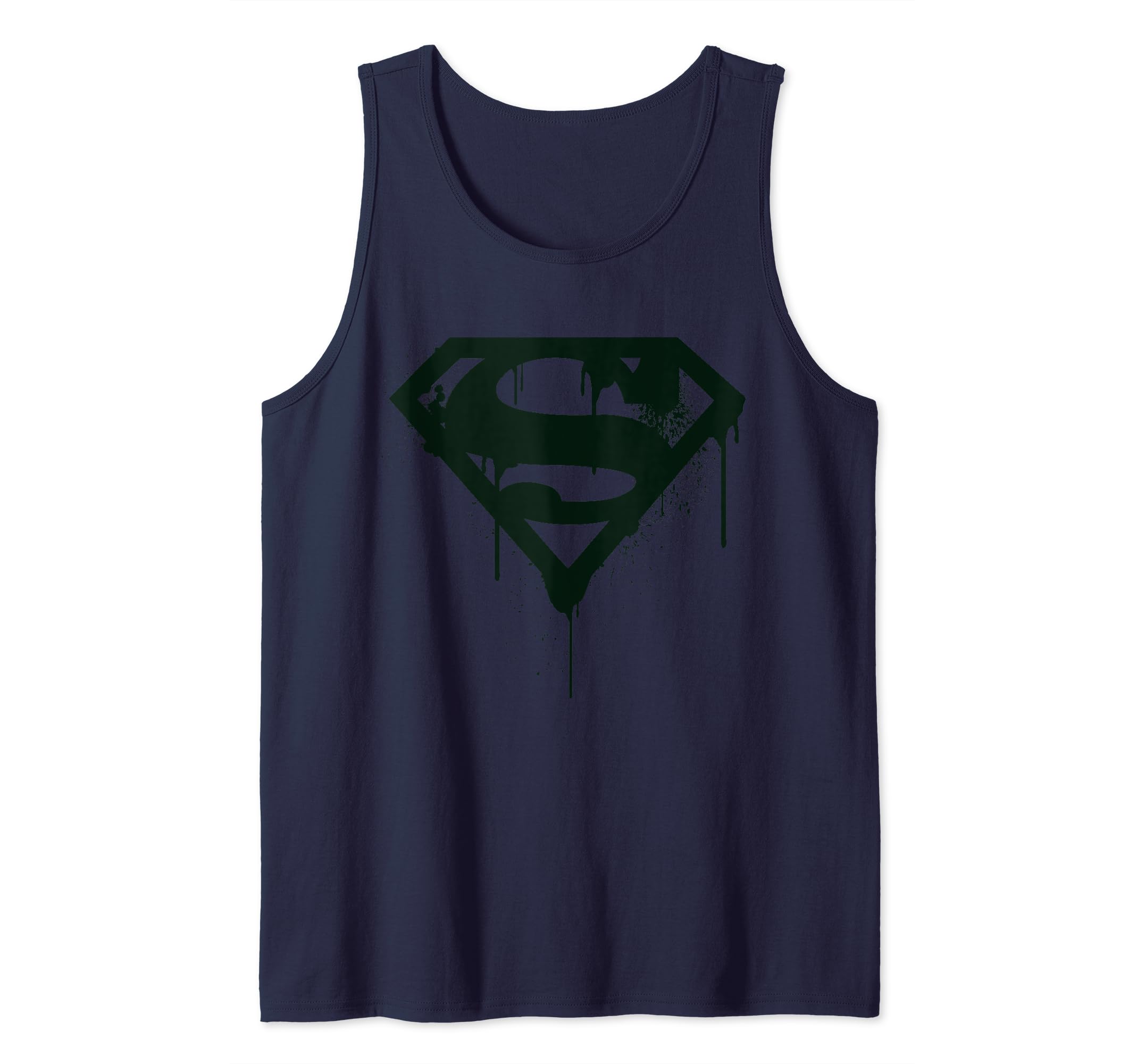 Amazon.com: DC Superman Logo Doomsday Graffiti Tank Top : Clothing ...