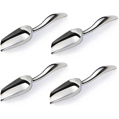 Amazon.com: Mini Scoop, E-far 3 Ounce Stainless Steel Kitchen Utility ...