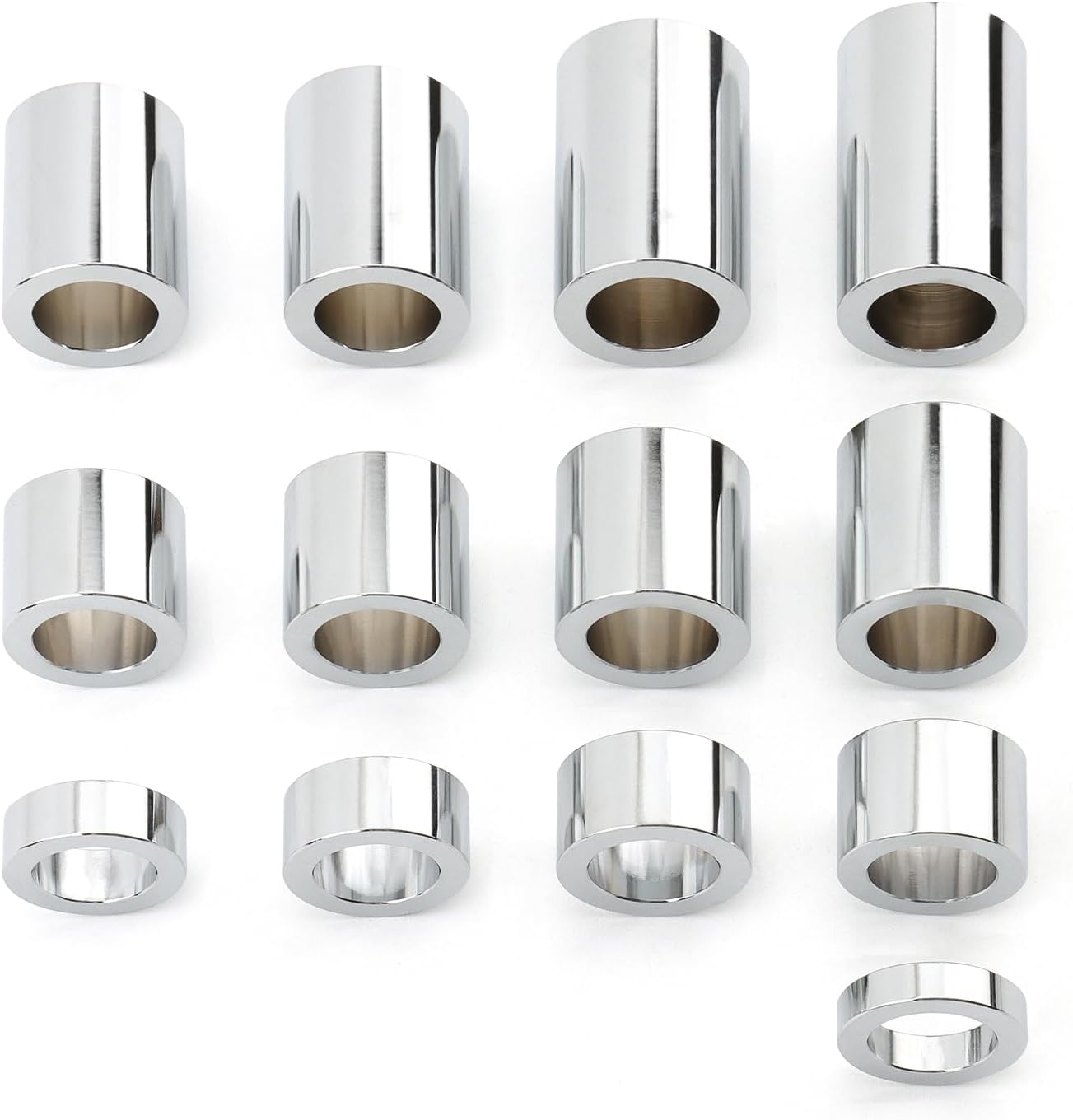 Amazon.com: Wheel Axle Spacer Kit 1" ID 1-1/2" OD Aluminum For ...