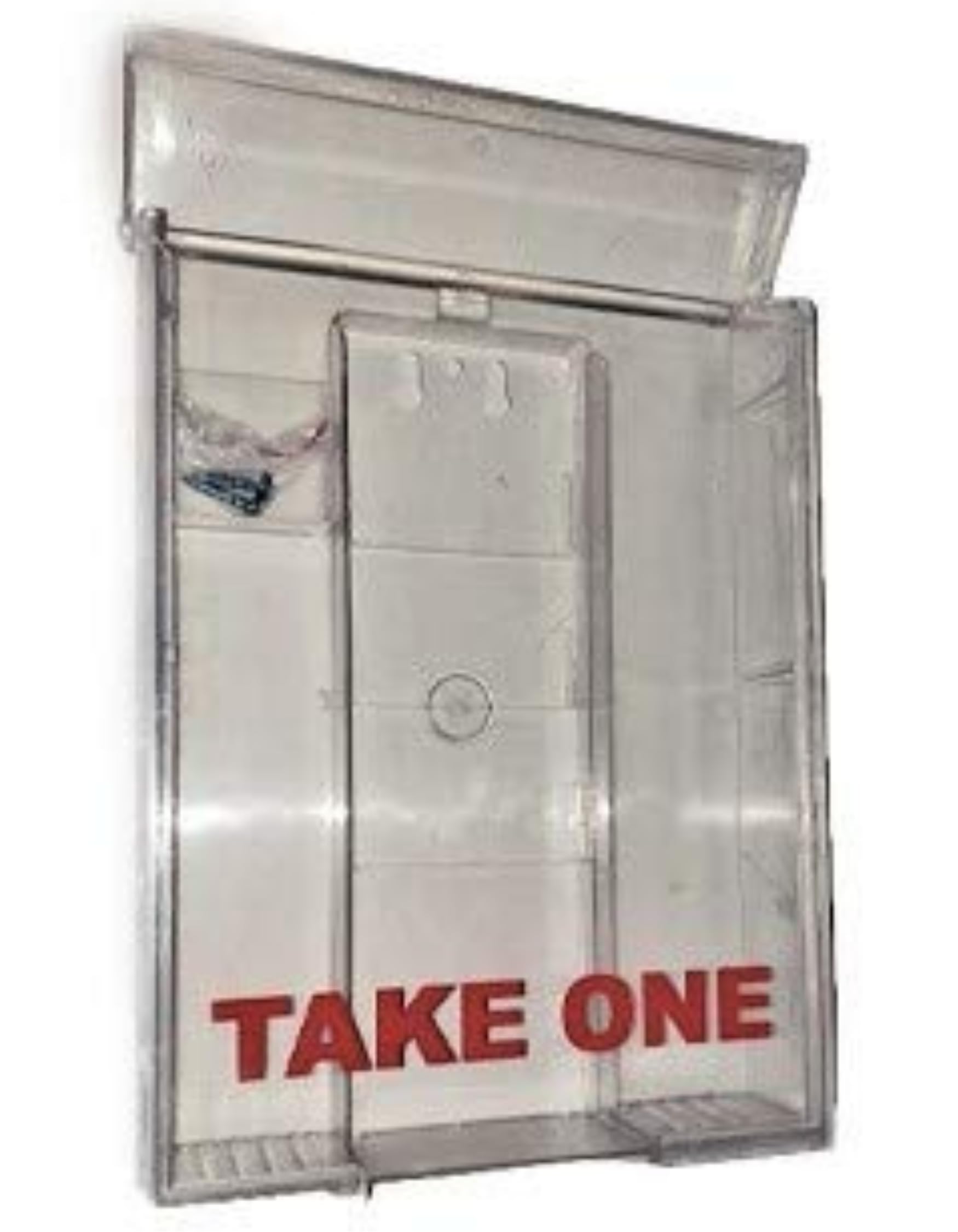 Amazon.com : Clear Snap Shut Brochure Box Clear Flyer Box Clear ...