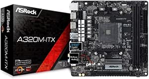 Asrock A320M-ITX AMD Promontory A320 Emplacement AM4 mini ITX : Amazon ...