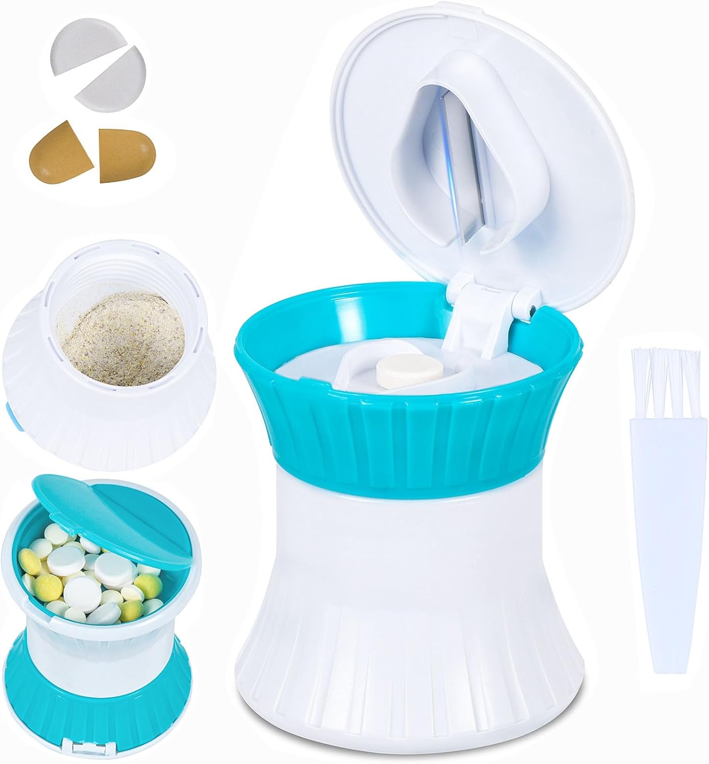 Amazon.com: Pill Cutter and Splitter for Small or Large Pills - [3 in 1 ...