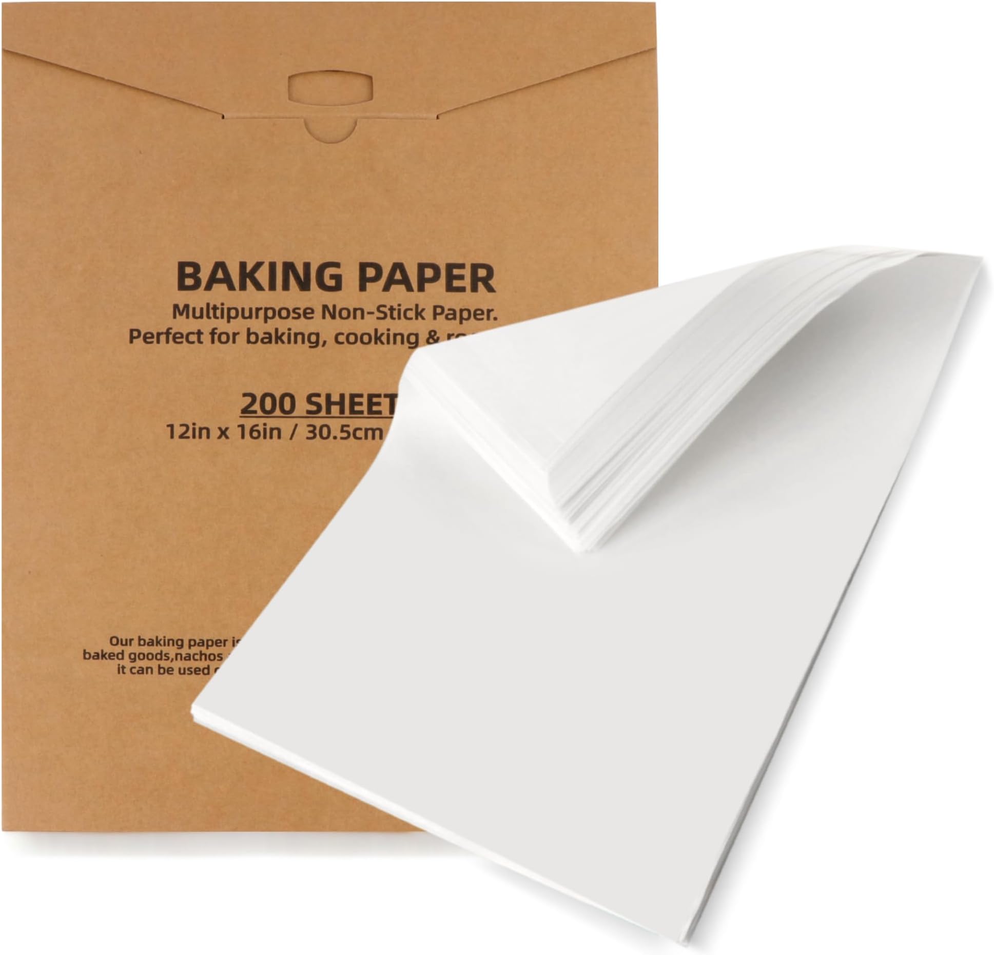 Amazon.com: 2dayShip Premium Quilon Parchmet Paper Baking Sheets, Pan ...