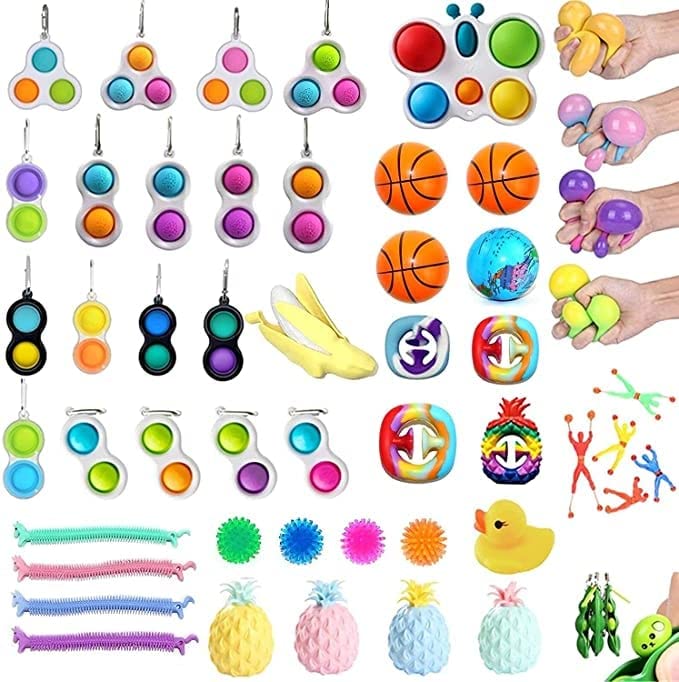 Buy Simple Bubble Dimple Fidget Toys, Mini Dimple Toy Fidget Popper ...