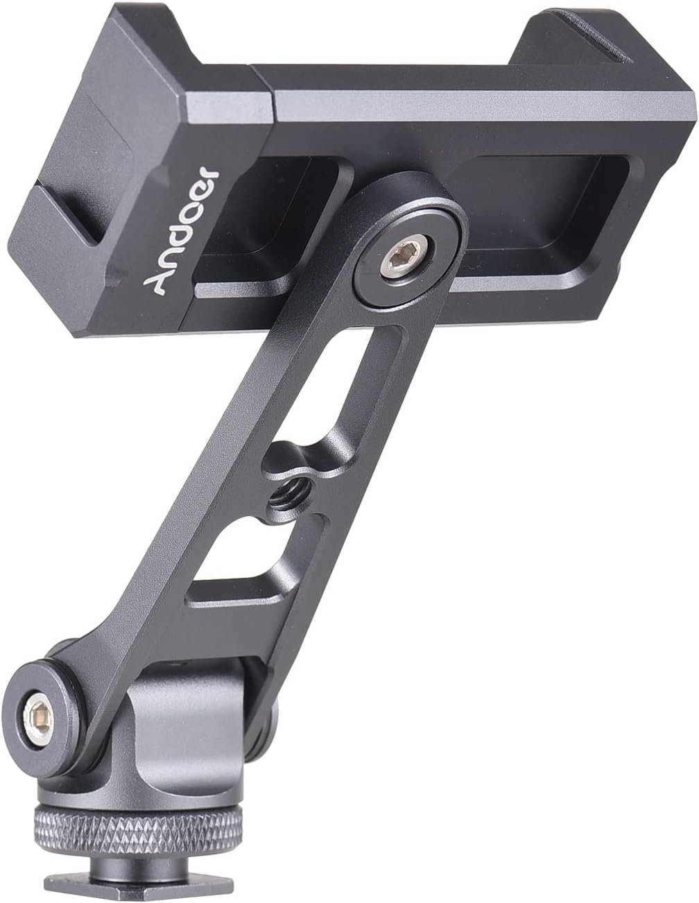 Andoer Multi-functional Phone Holder Clamp Phone Tripod Mount Aluminum ...