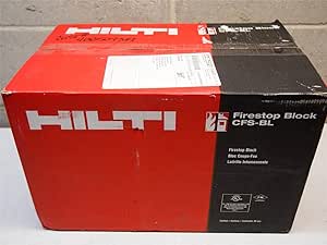 Amazon.com: Hilti Firestop Block Case of 20 CFS-BL : Industrial ...