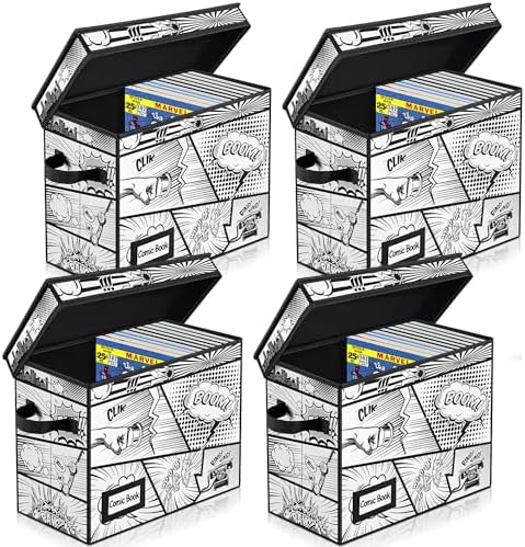 Amazon.com: REDSHELL Comic Book Storage Box with Attached Lid ...
