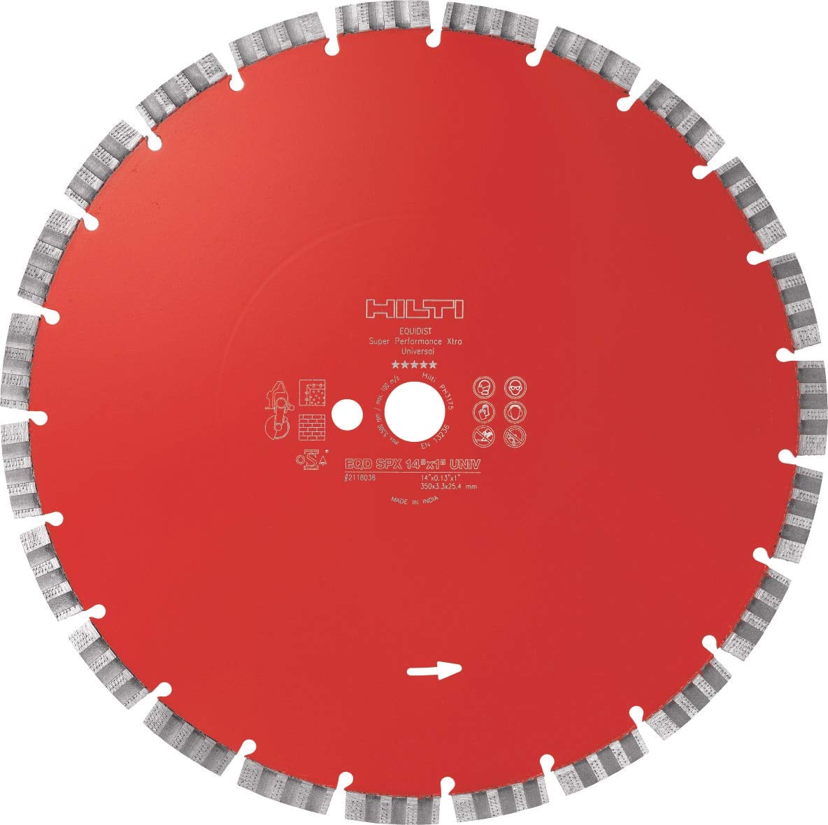 HIlti 2118039 Cutting disc EQD SP+ 16x1 Universal Cutting Sawing ...
