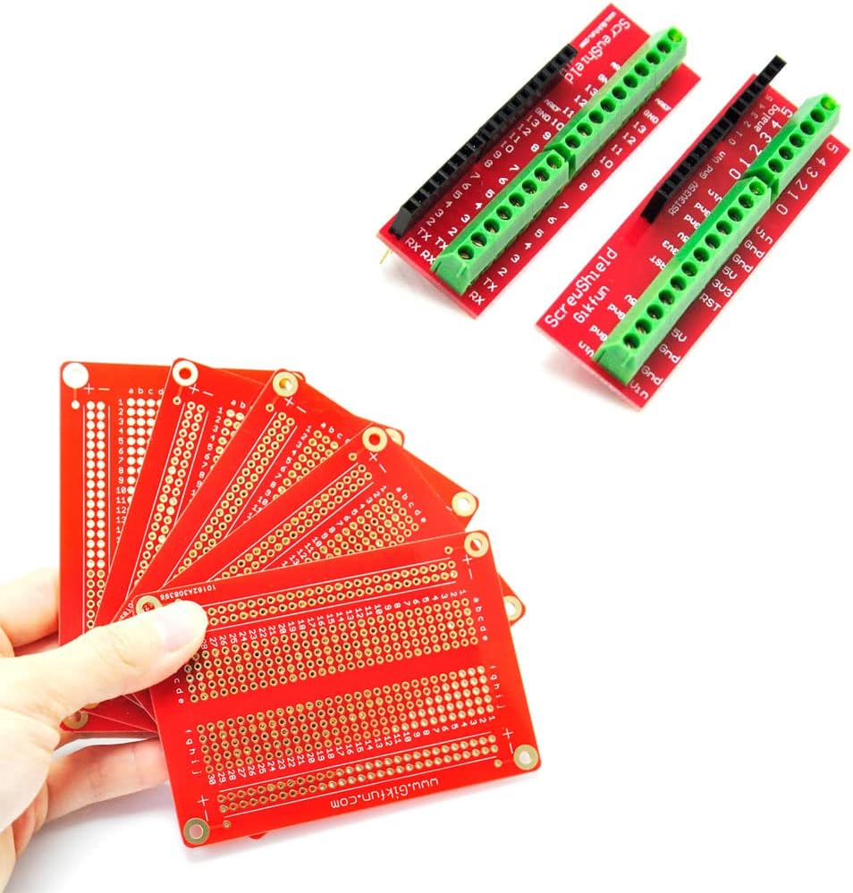 Amazon.com: Gikfun Solder-able Breadboard,Screw Shield Expansion Board ...