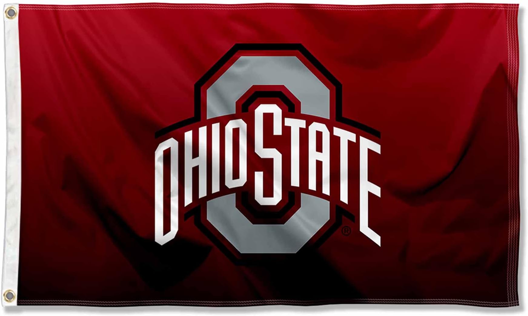 Amazon.com : College Flags & Banners Co. Ohio State Buckeyes Polyester ...