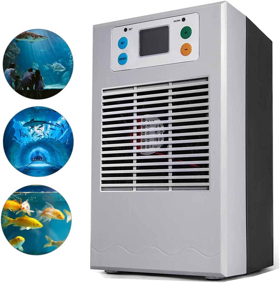 Lumemery Aquarium Water Cooler LCD Display Industrial Cooling Machine ...