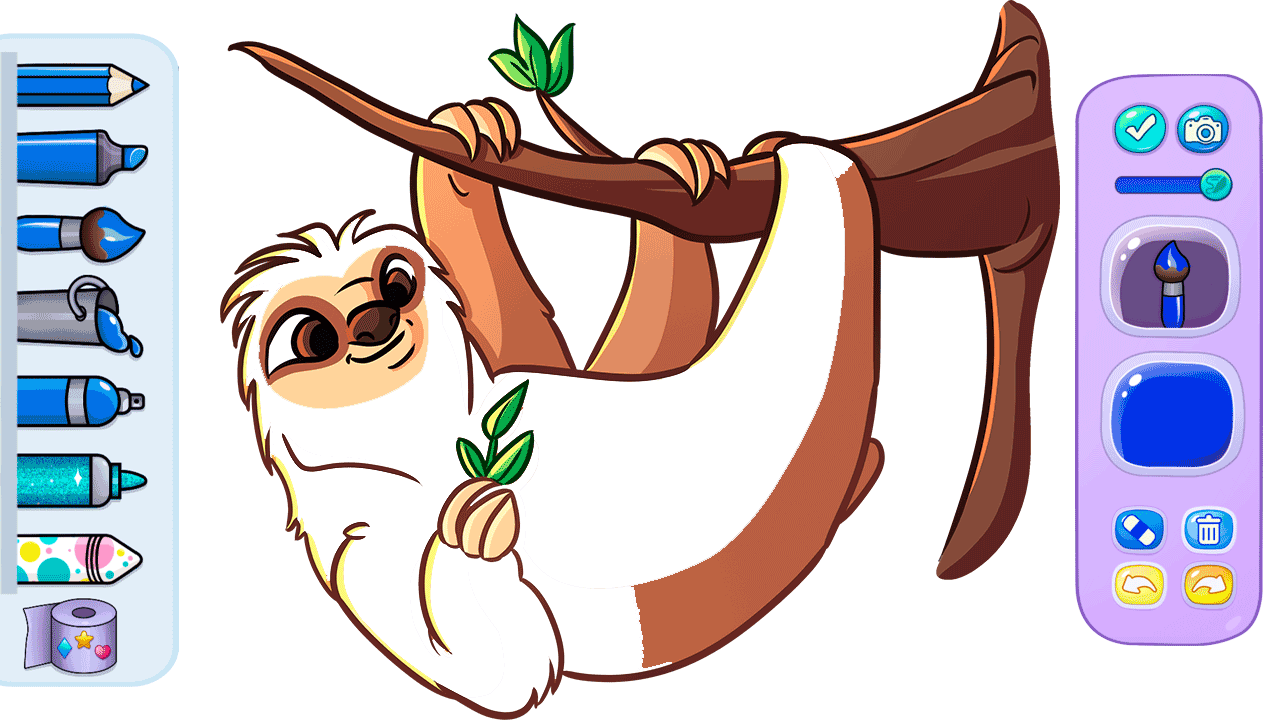 Rainforest Coloring Book For kids ,Coloring Book Pages : Creative ...