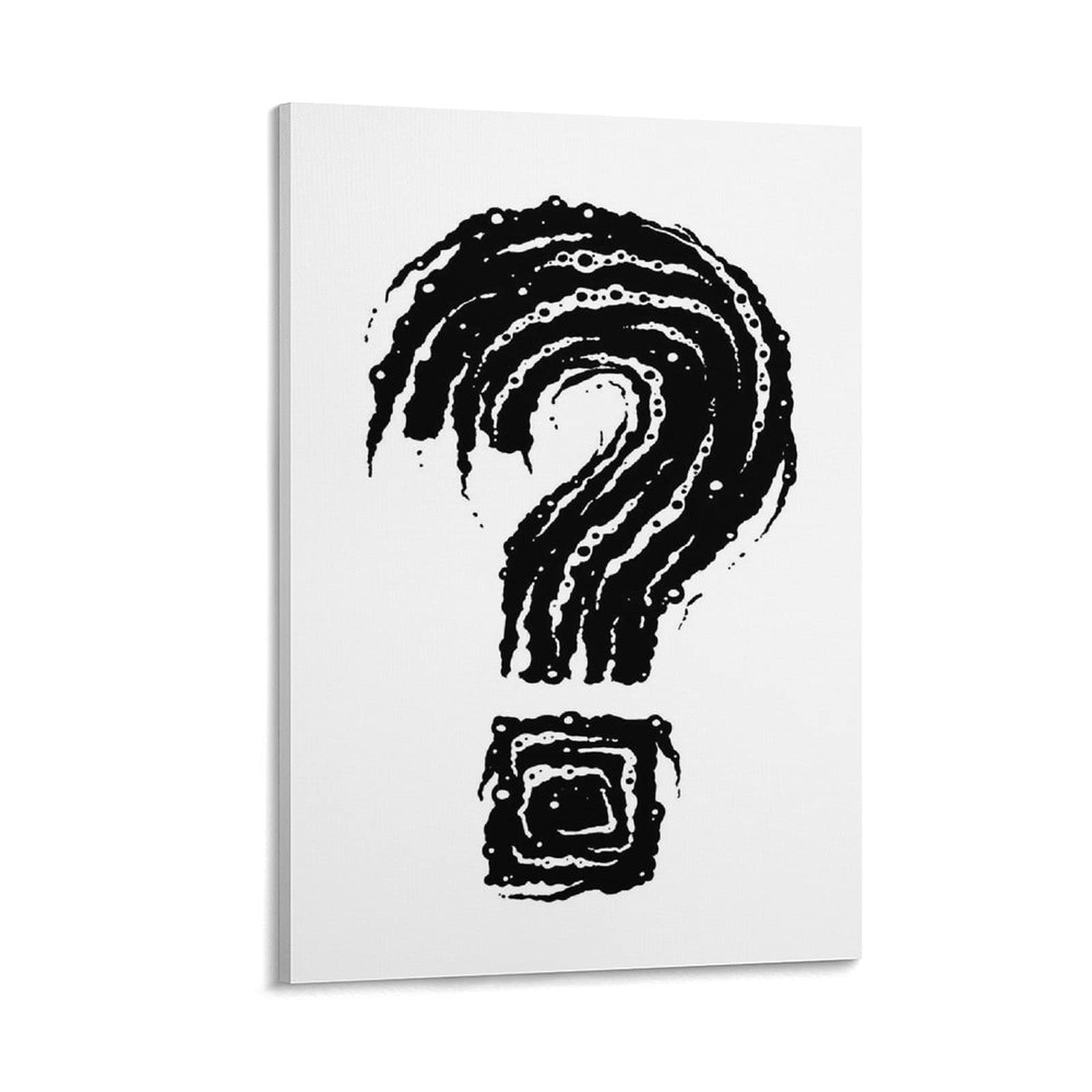 Abstract Question Mark Art