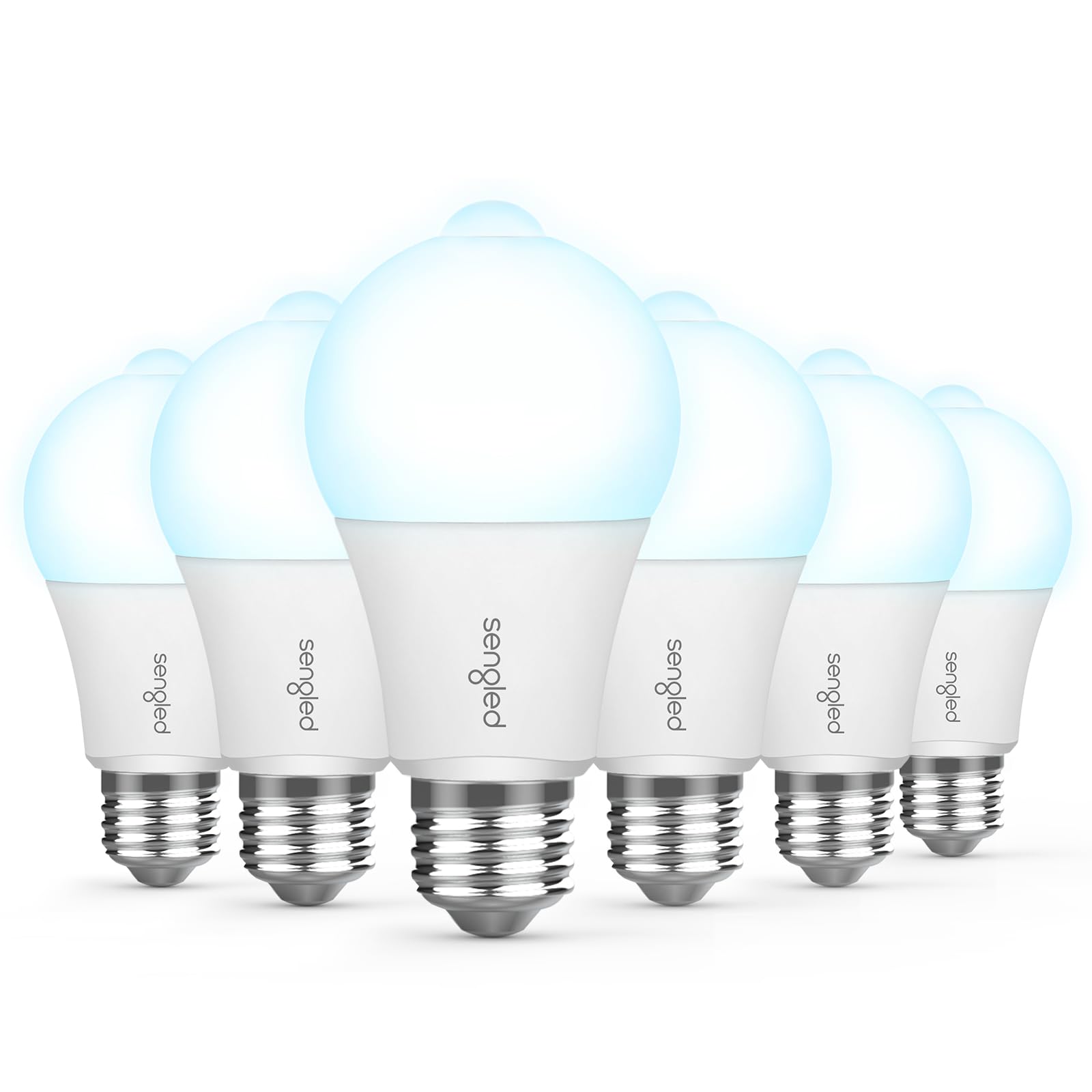 Sengled Motion Sensor Light Bulbs, A19, 5000K Daylight Motion Activated ...