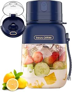 Kawu Portable Blender, Smoothie Blender, hand Personal Blenders mixer with 34.1 oz, No-BPA ...
