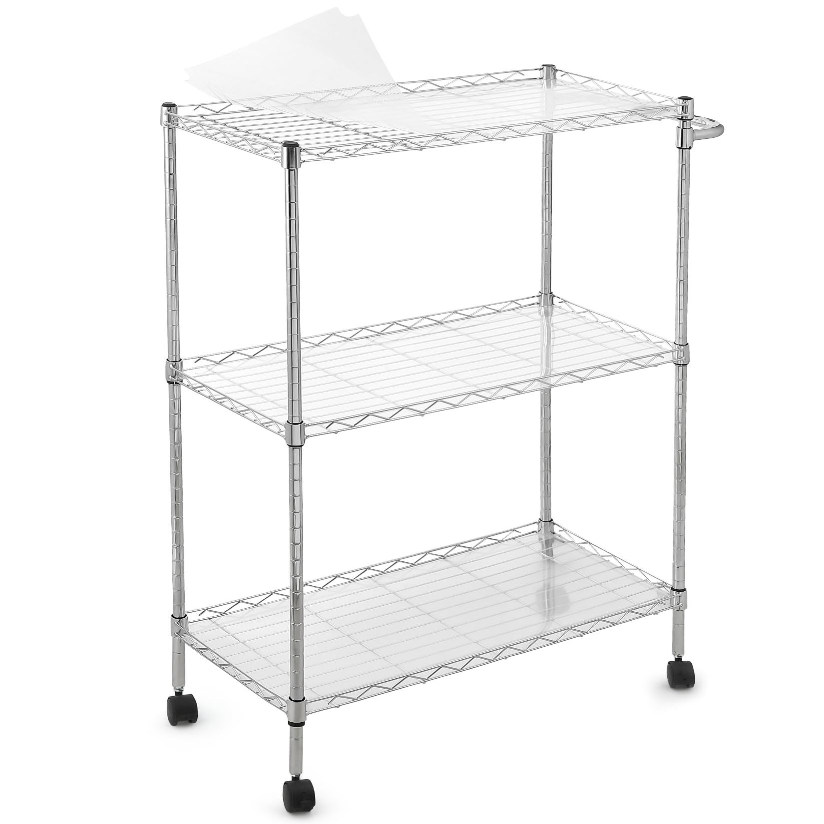 Snapklik.com : Takywep 3 Tiers Kitchen Rolling Utility Cart, Wire ...