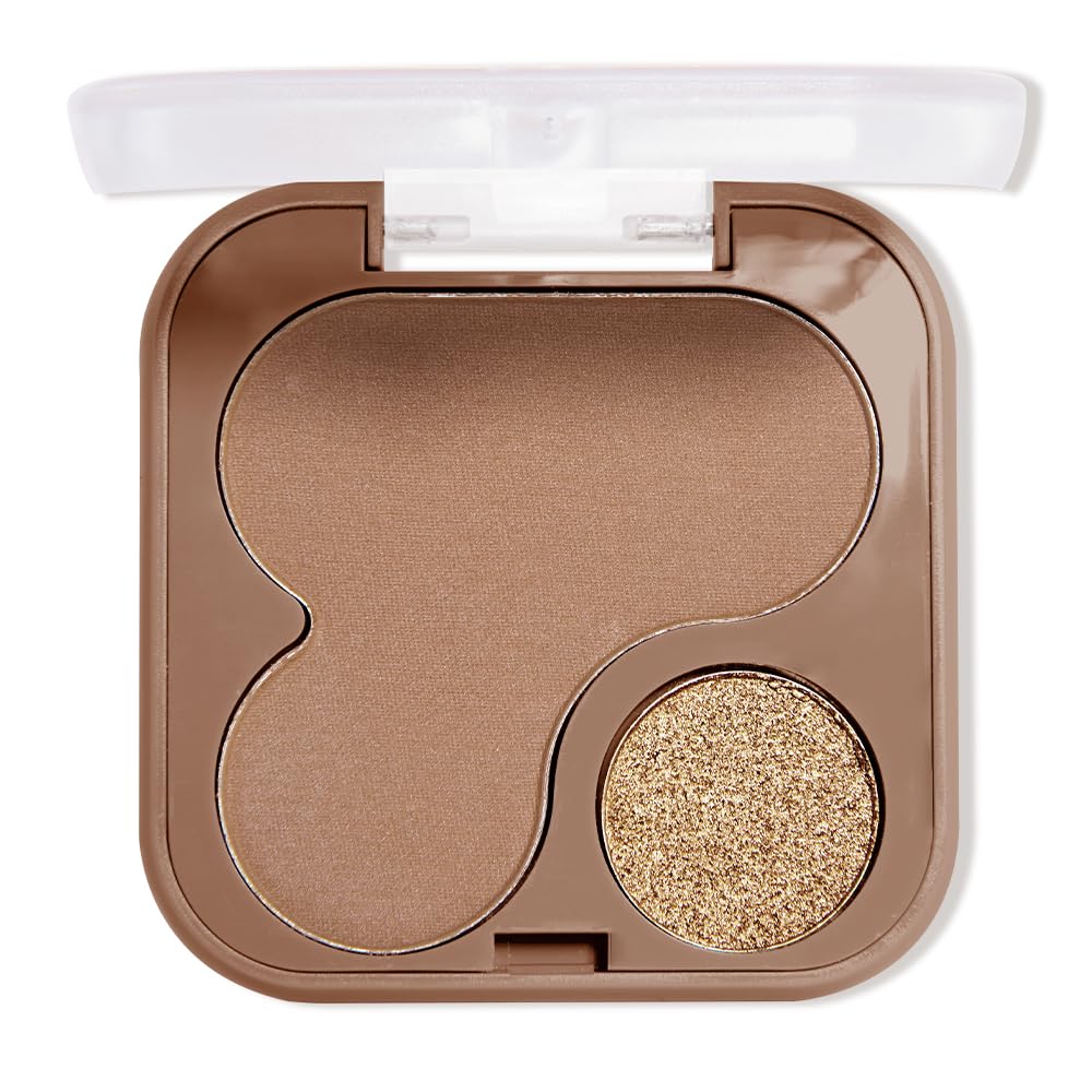 Snapklik.com : Shimmer Matte Eyeshadow Palette For Women, Brown Powder ...
