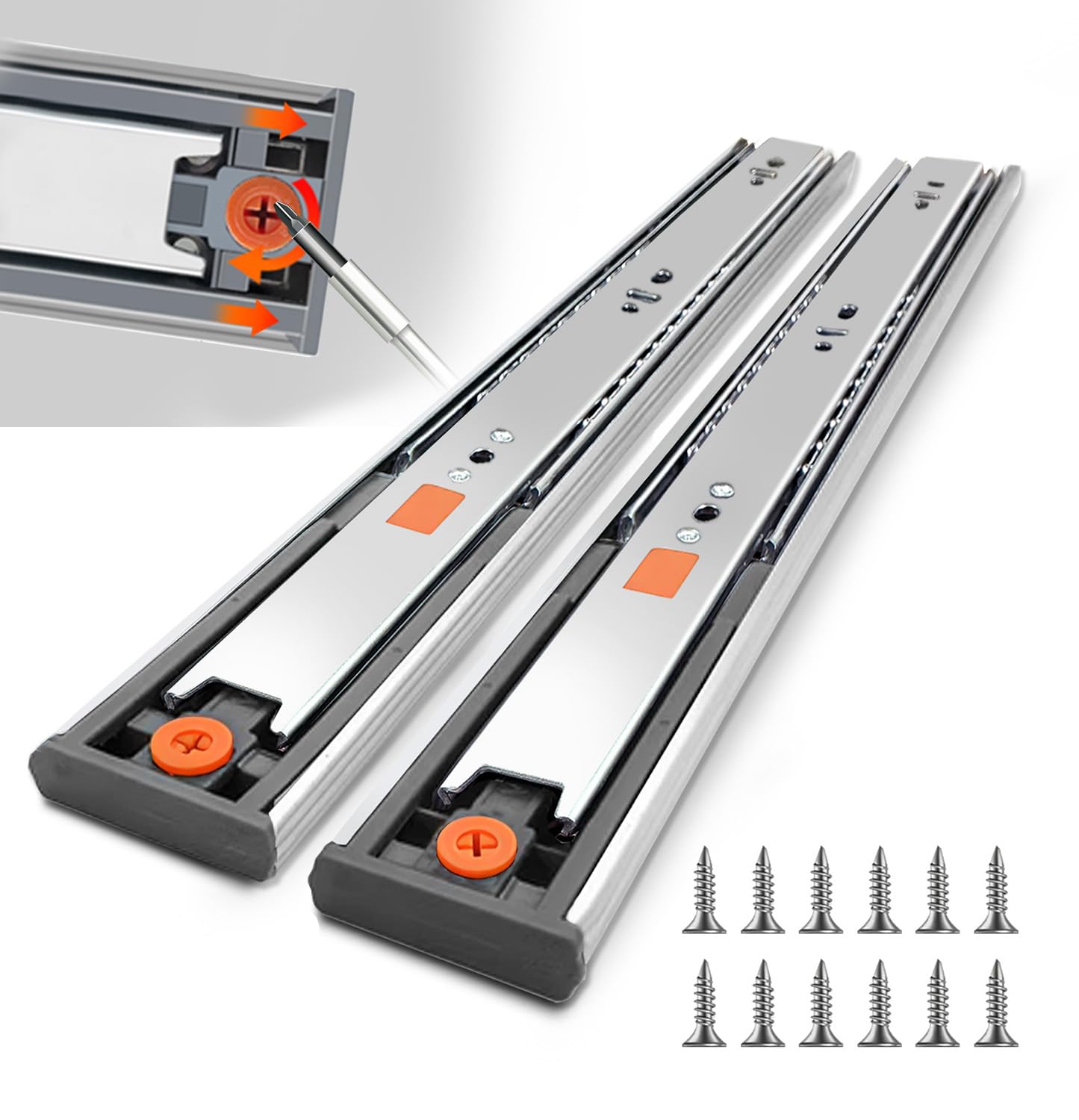 Snapklik.com : TP-LAIE 1 Pairs 12 Inch Soft Close Drawer ...