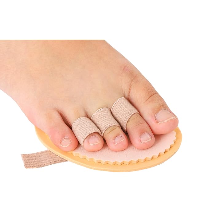 Buy Toe Straightener, 4pieces Toe Separators for Overlapping Toes, 3 ...