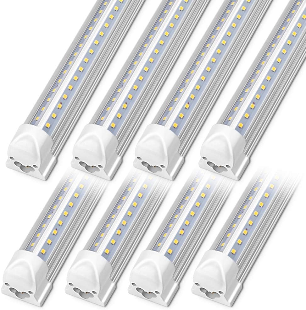 LED Shop Light 4FT 10 Pack, 40W 5400LM 6500K Linkable Shop Light ...