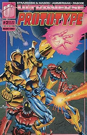 Amazon.com: Prototype #2 VF ; Malibu comic book | Ultraverse ...