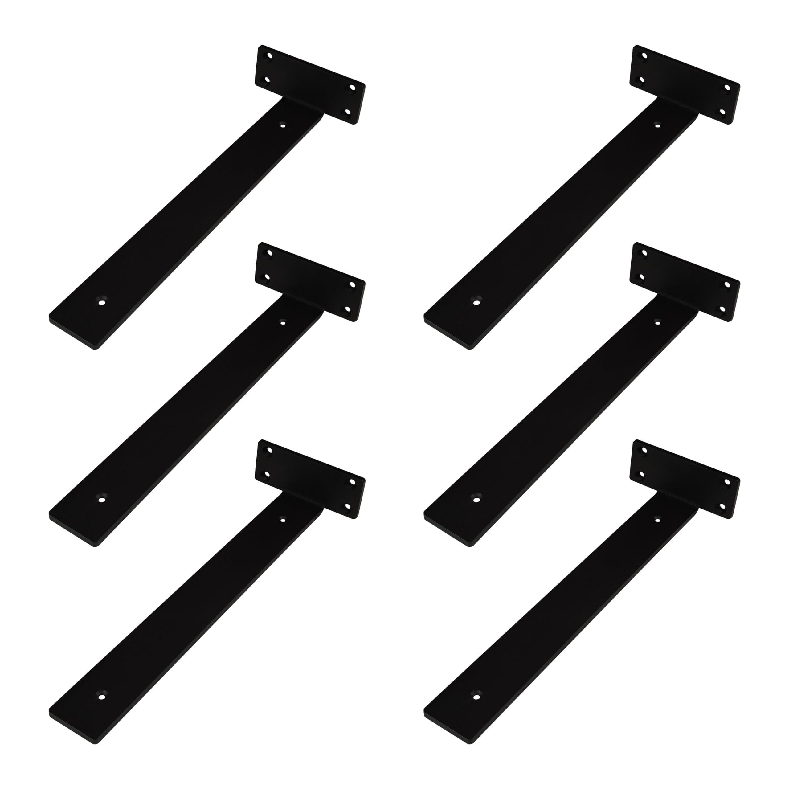 Amazon.com: MTBEL Modern Wall Mount 12 inch Floating Shelf Bracket 90 ...