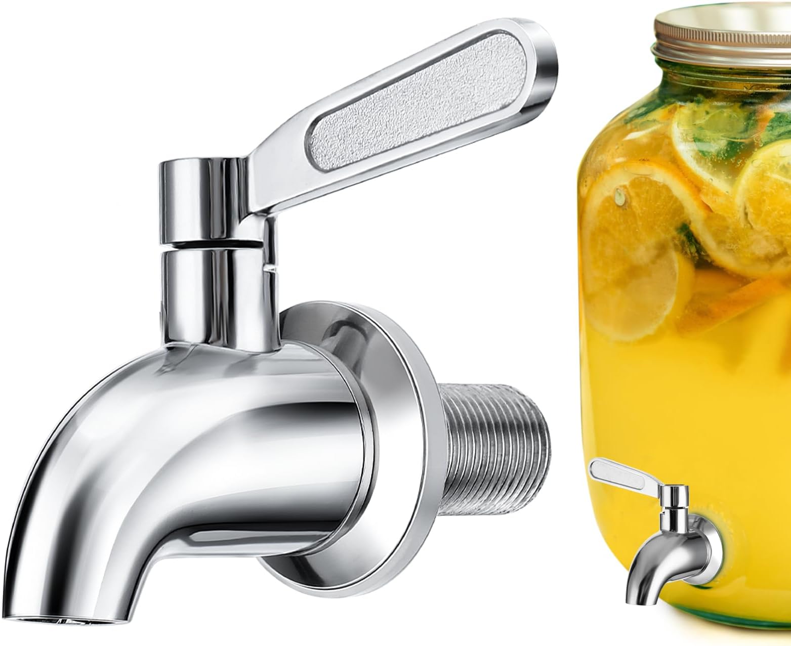 Amazon.com: Stainless Steel Spigot for Beverage Dispenser, Water ...