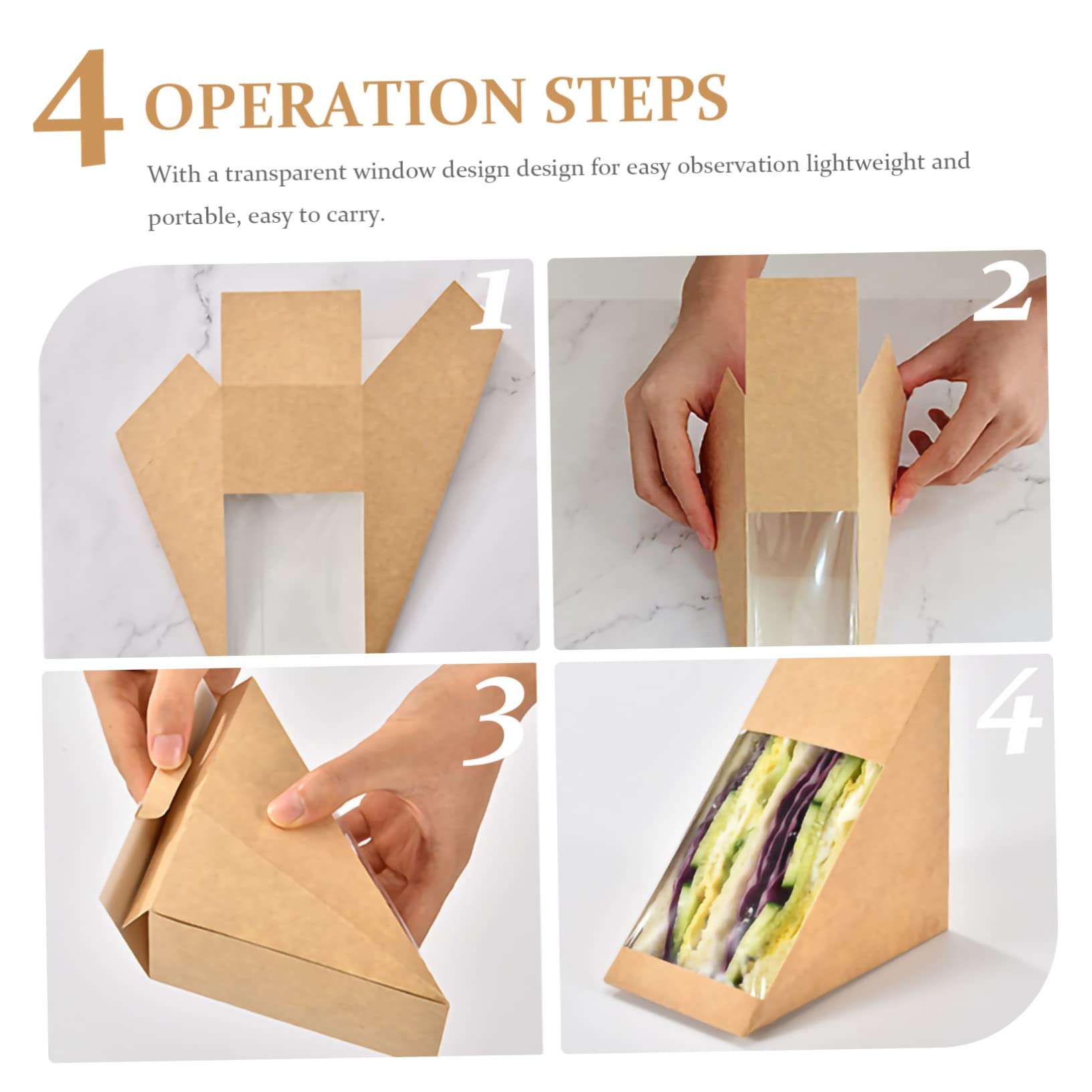 Embalaje De Caja Triangular Caja De Pizza Triangular Pequeña