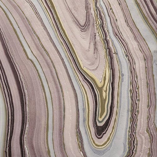 Amazon.com: Thai Mulberry Marbled Paper - Beige, Brown and Dusk - 24 ...