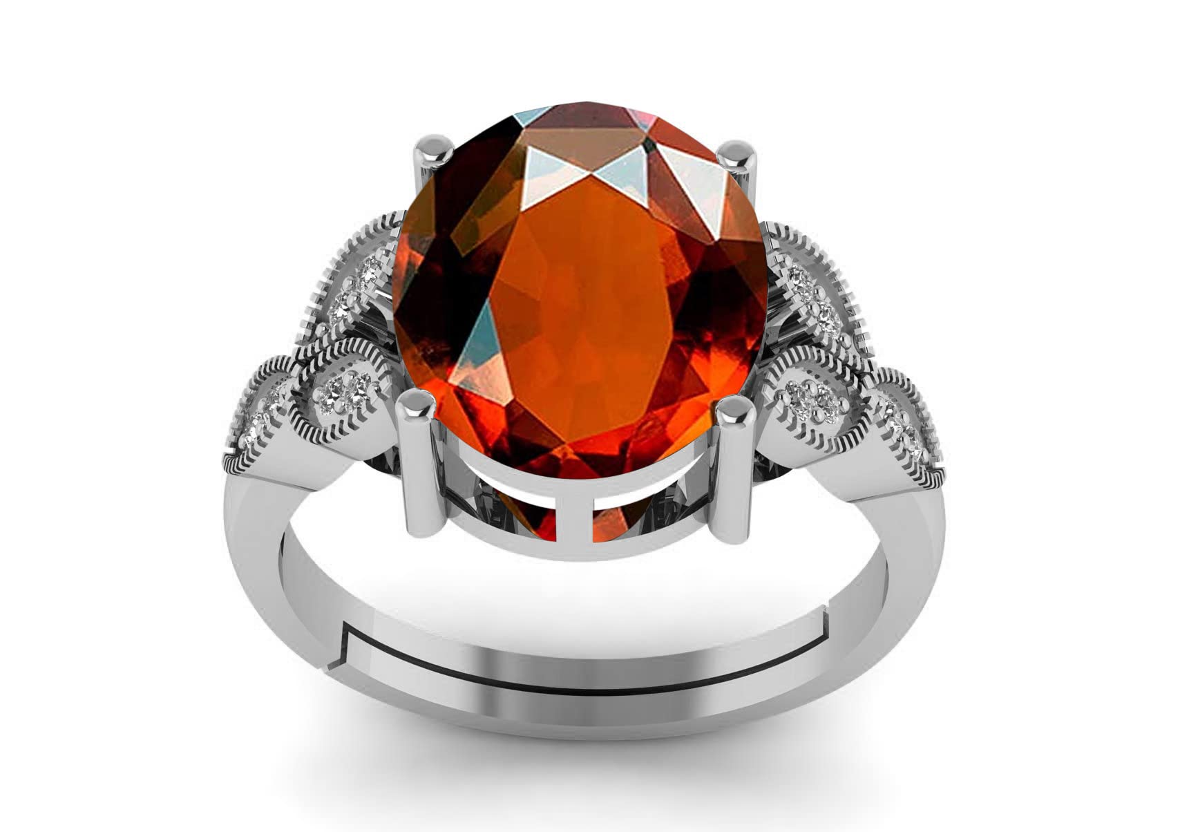 LMDPRAJAPATIS 8.25 Carat Natural AA+ Quality Gomed/Garnet Gemstone ...