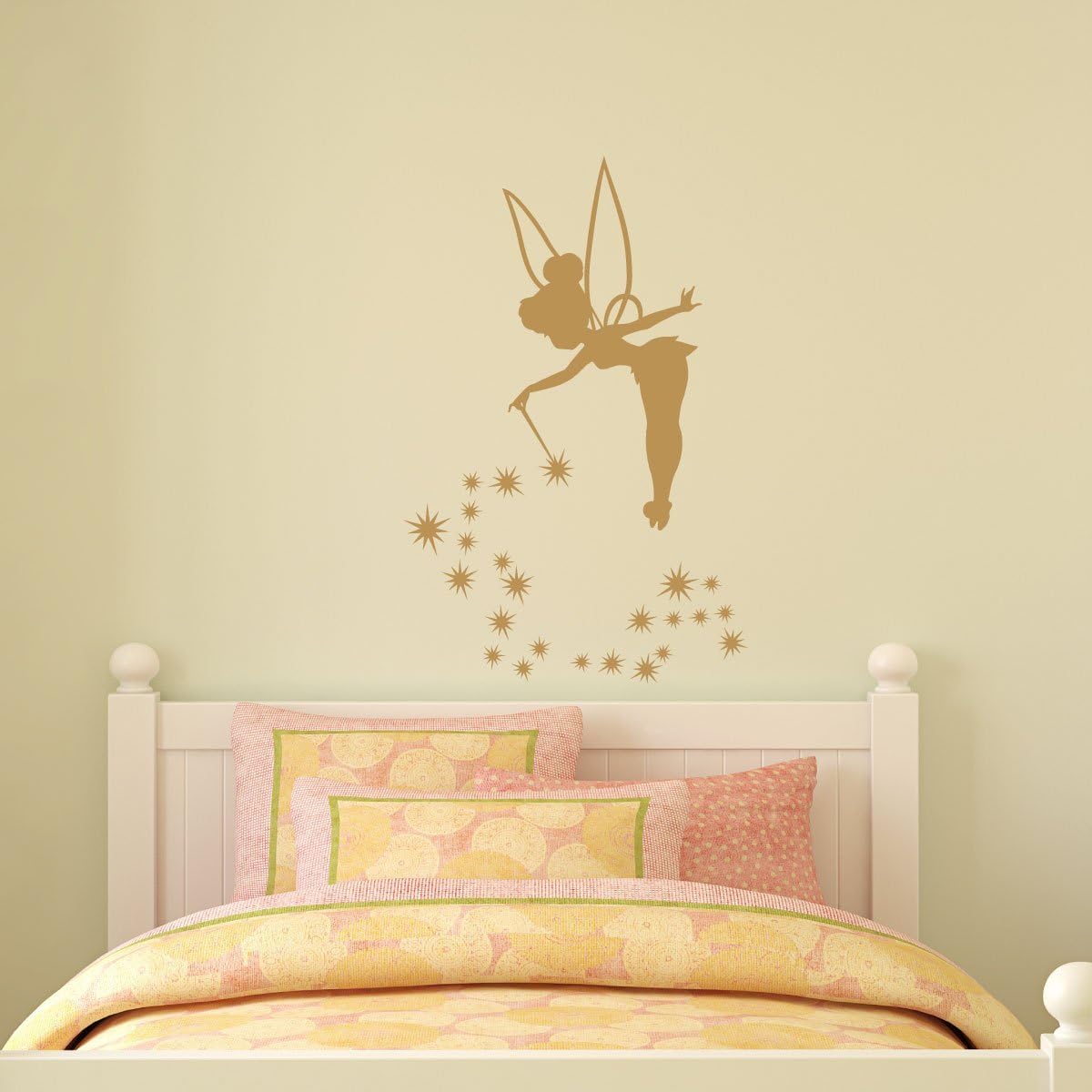 Tinkerbell Wall Decals Wandtattoo Kinder Tinkerbell Schwingt Auf Dem