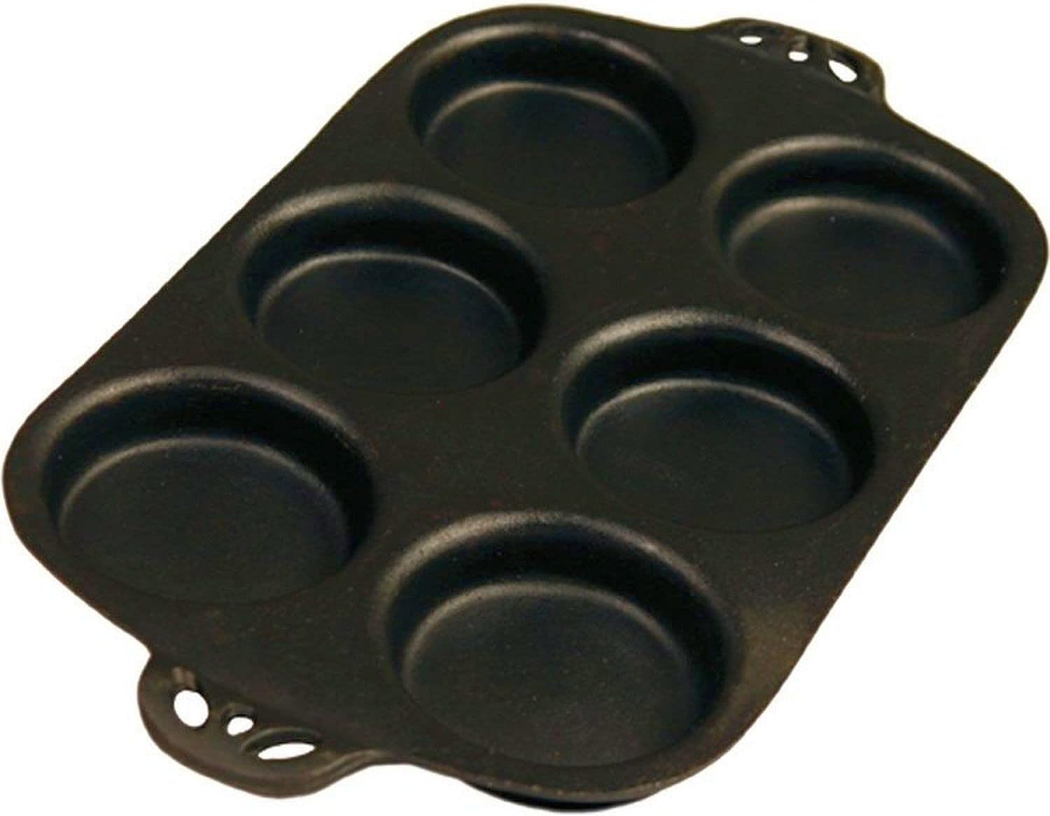Amazon.com: Cast Iron Muffin Toppers Biscuit Pan: Muffin Top Pan: Home ...