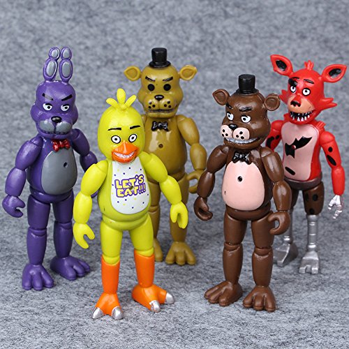 Buy Pi² Five Nights at Freddy Figures Toys Set Bonnie Foxy Plastics ...