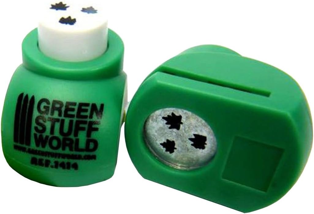 Green Stuff World Miniature Leaf Punch Medium Green 1414 Amazon it