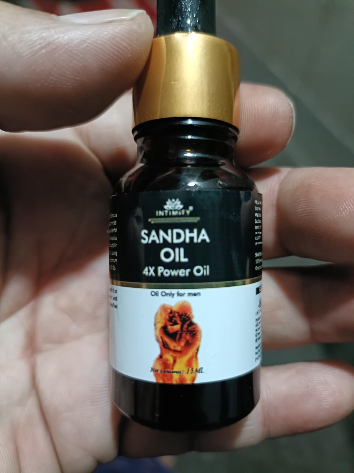 INTIMIFY Ayurvedic Massage Oil for Men 15 (ml) Pack of 1 : Amazon.in ...