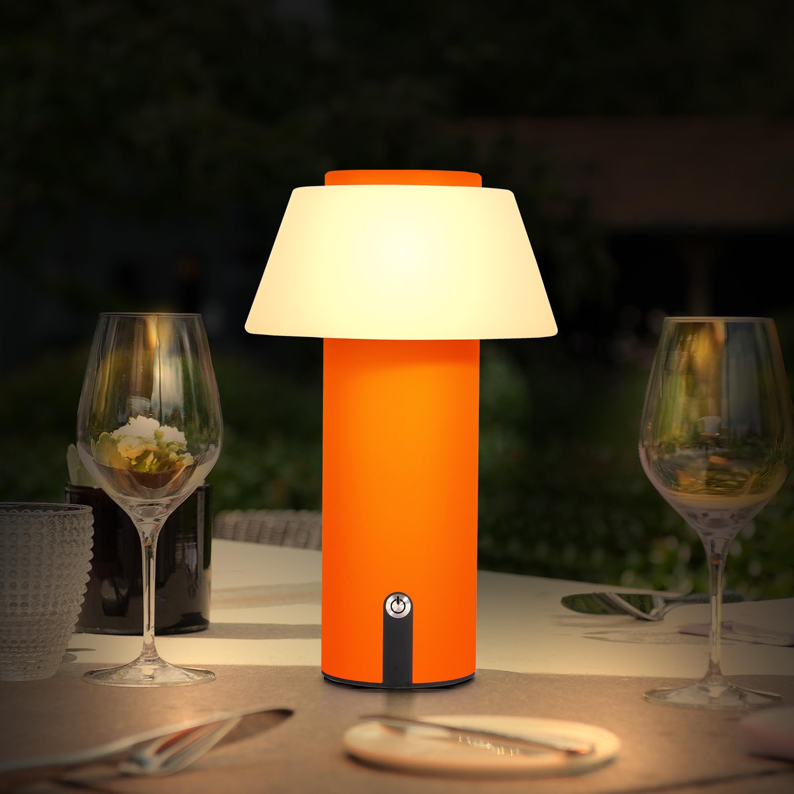 Gewiny Mushroom Table Lamp for Indoor/Outdoor Lamp Waterproof Shower ...