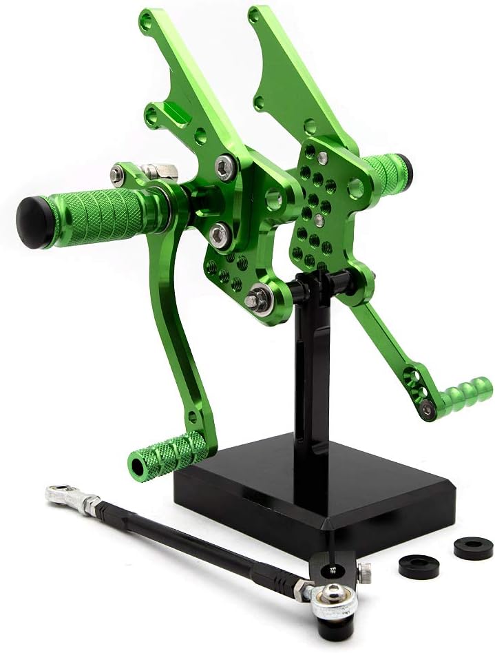 Amazon.com: FXCNC CNC Billet Motorcycle Rearset Foot Pegs Rear Set ...