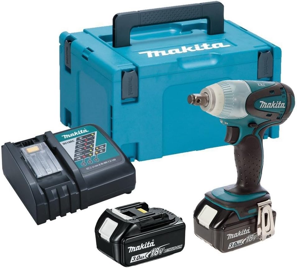 Makita BTW251 18V LXT® Lithium-Ion Cordless 1/2" Impact Wrench Kit ...