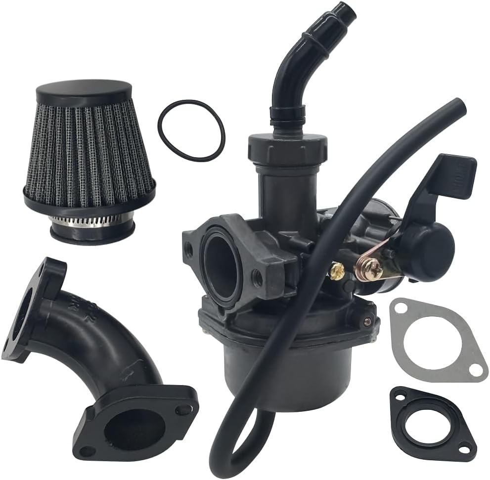 PZ22 Carburetor for 110cc 125cc Dirt Bikes Pit Bike Monkey Scooter ATV ...