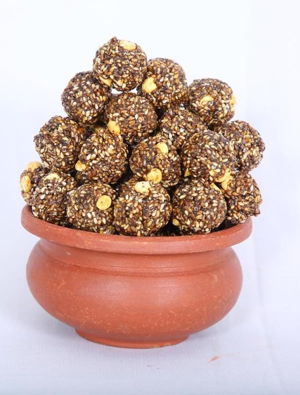 Namma Amuchi Country Sesame Chikki Balls Candy, Traditional Indian ...