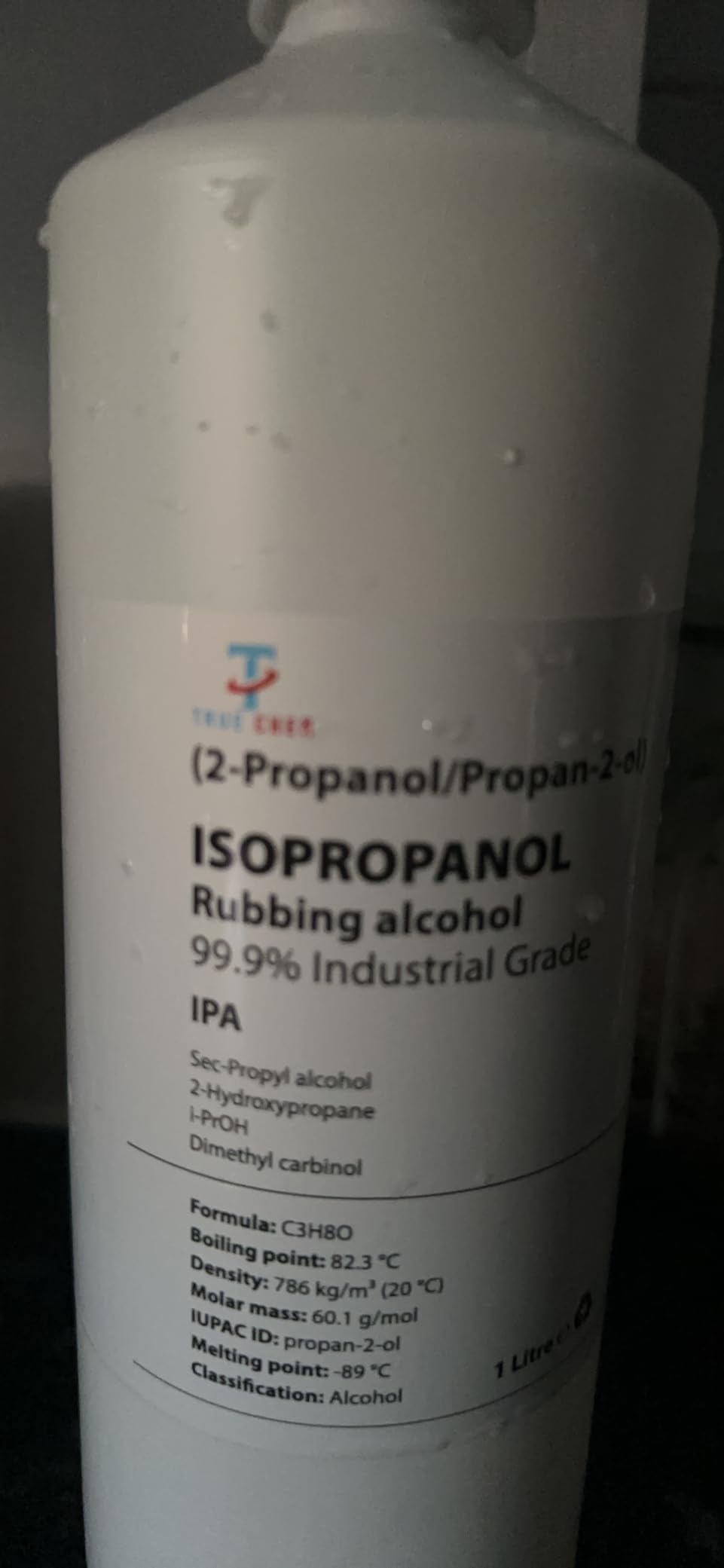 True Chem - Isopropanol Rubbing Alcohol | All Purpose Isopropyl IPA 99. ...