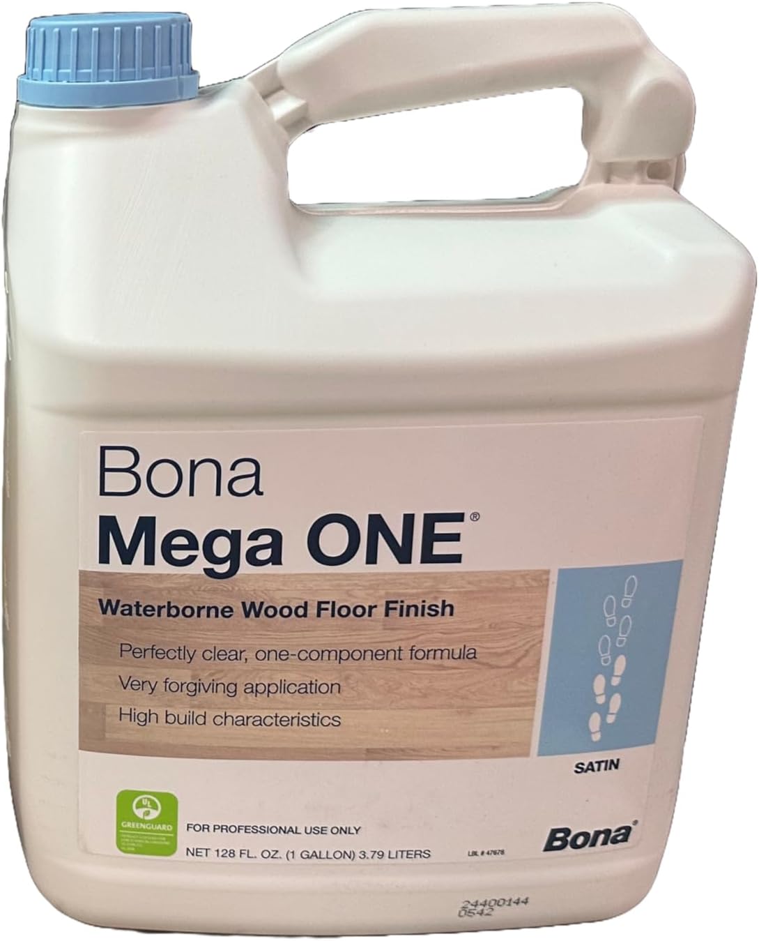 Bona Mega One Satin - 1 Gallon (WT300618001) (1) - Amazon.com