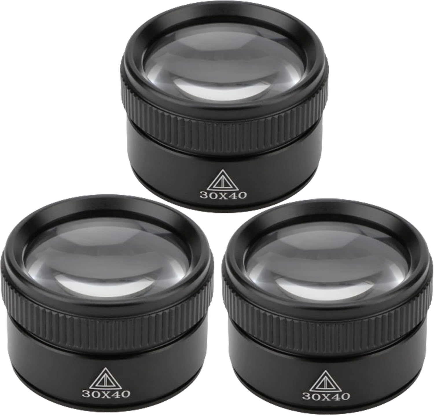 Amazon.com: Rongon Jewelers Loupe Magnifiers 3 Piece Pocket Magnifying ...
