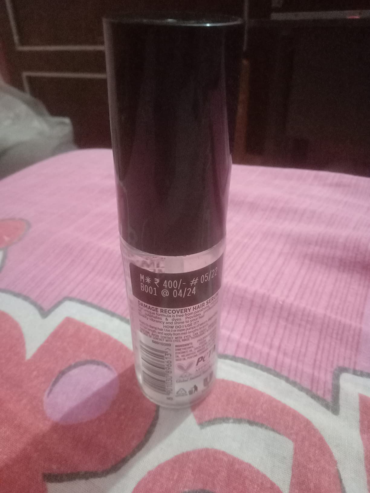 Buy TRESemmé Pro Pure Damage Recovery Serum| With Fermented Rice Water ...