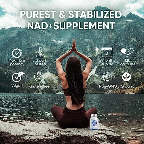 Zenlifer 120 Capsules-NAD+ 1000MG Resveratrol Boosting Supplement - More Efficient Than NMN ...