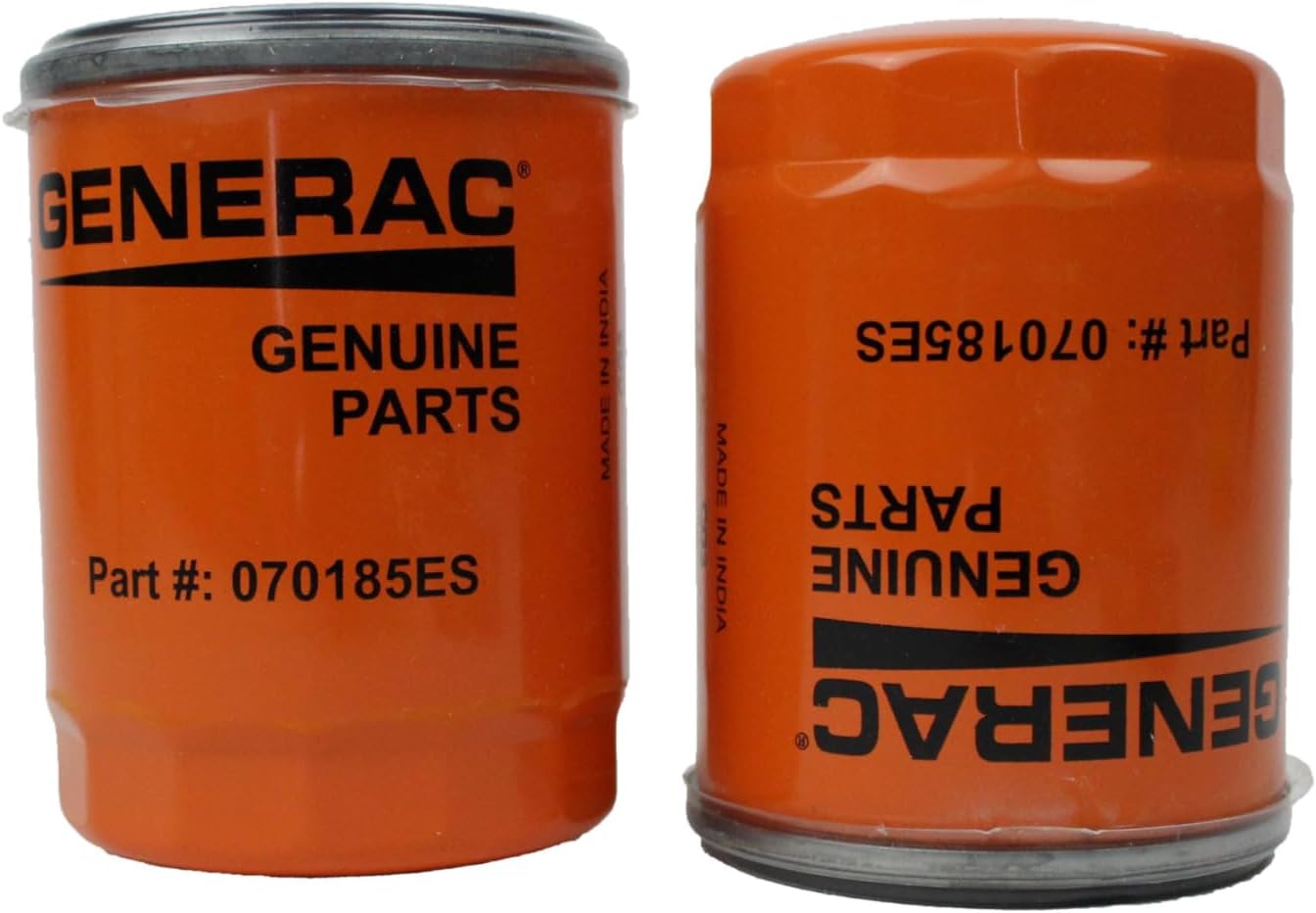 Amazon.com: Generac 2 Pack Genuine 070185ES Oil Filter Fits 070185E ...
