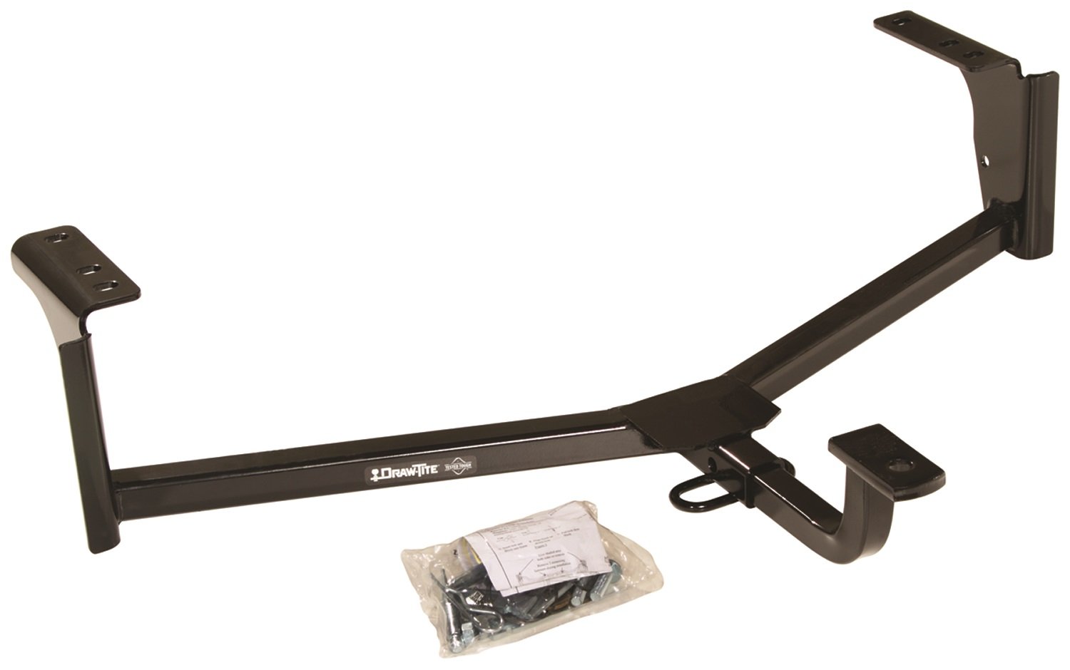 Draw-Tite 24897 Class 1 Trailer Hitch, 1.25 Inch Receiver, Black ...