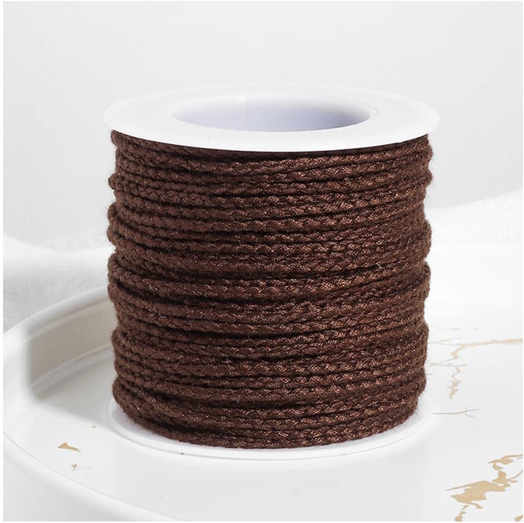Amazon.com: PENCHEN Cotton Rope 2mm/0.08" Thick 23m/75ft Braided Cotton ...