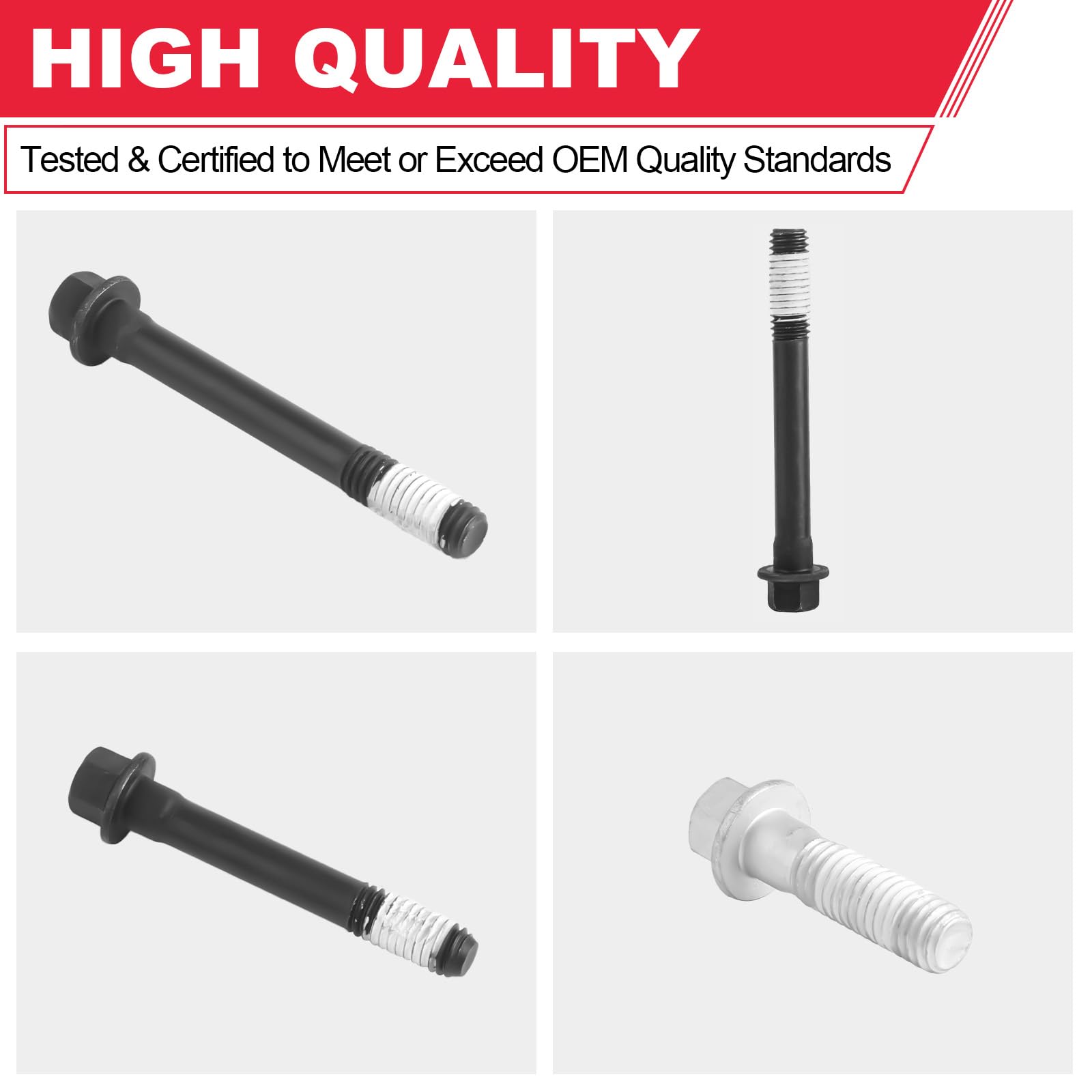 Chevy 350 Head Bolts Zieichy 30Pcs Engine Cylinder Head Bolts Kit, 2nd ...